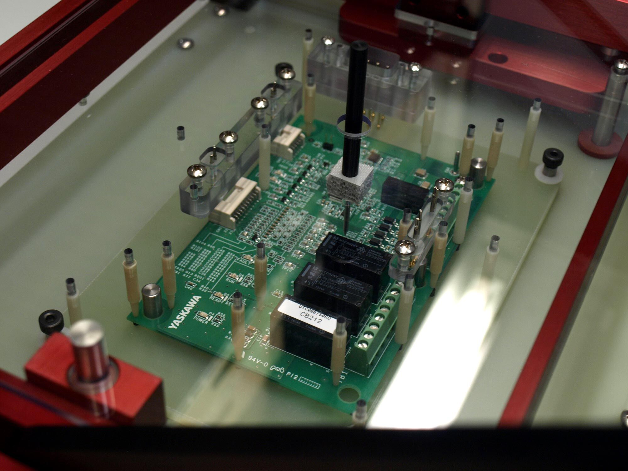 Tweaker Actuation of Push-button - Test Head Engineering, LLC